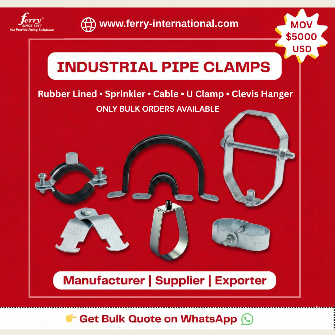 Pipe Clamp Size Chart PDF – Rubber Lined, U Clamp & Clevis Hanger ...